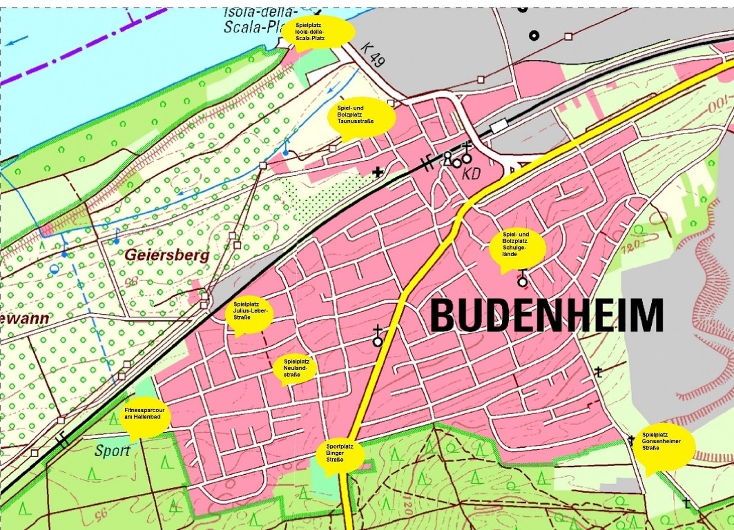 Spielplätze | Gemeinde Budenheim